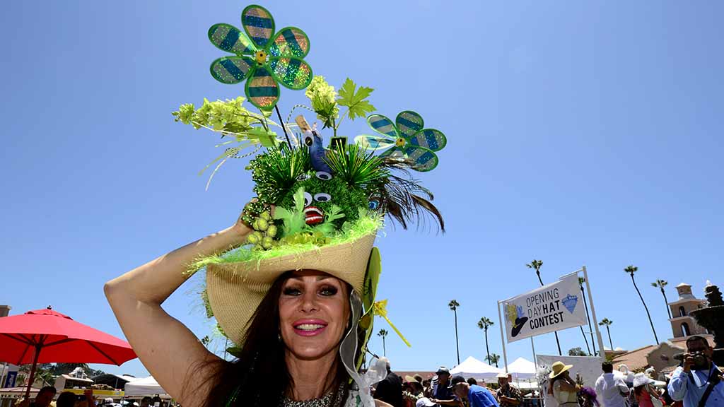 Over the Top? Del Mar Hats Crazy as Ever at Opener - Times of San Diego