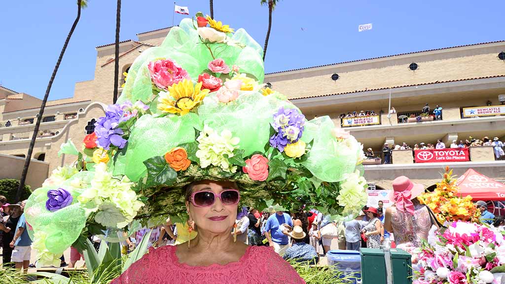 Over the Top? Del Mar Hats Crazy as Ever at Opener - Times of San Diego
