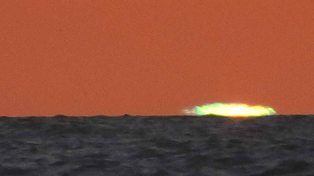 Rare 'Green Flash' at Sunset Dazzles San Diegans