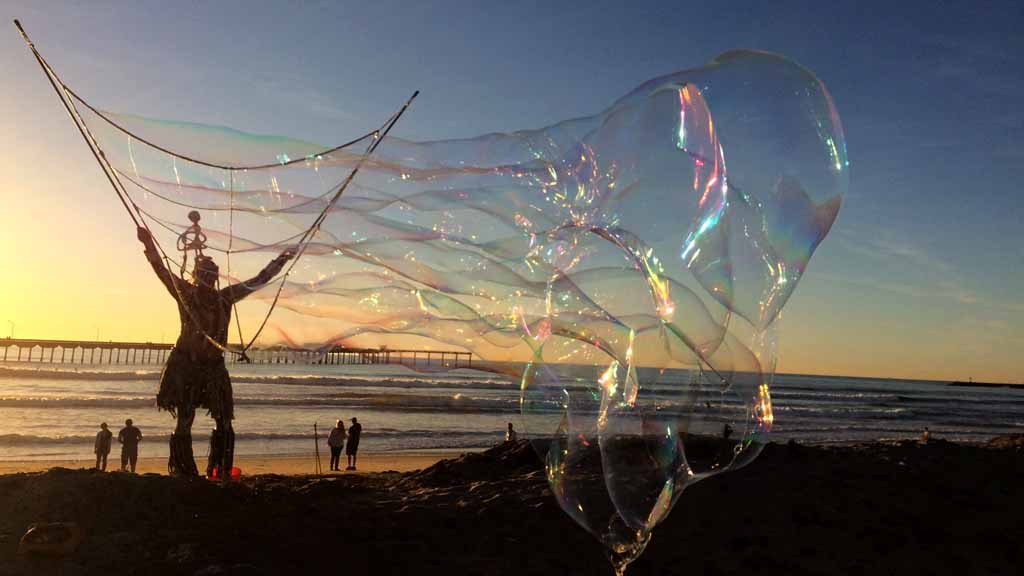 Pop Art is Magical: Secrets of the OB Bubble Man - Times of San Diego