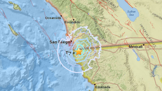 Did You Feel It? 3.5-Magnitude Earthquake Shakes South San Diego ...