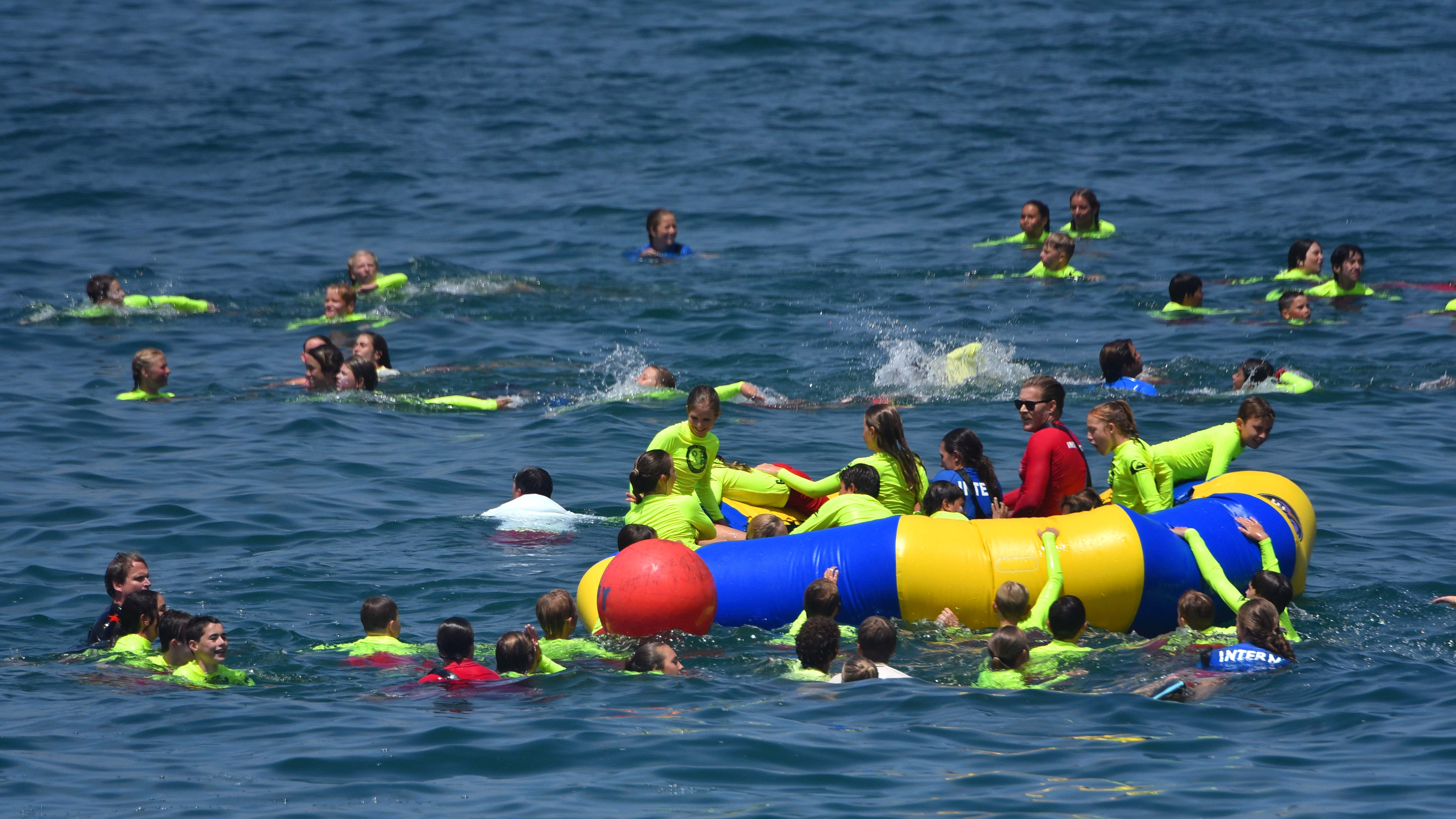 1 Small Step Off OB Pier — 1 Giant Leap of Courage for Junior Lifeguards