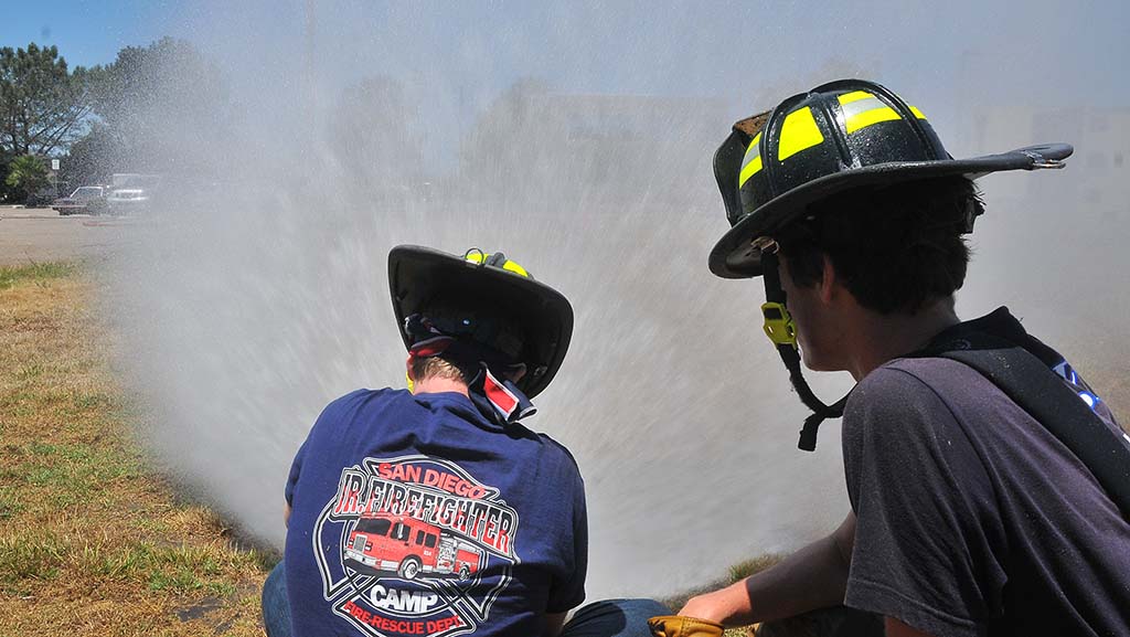 Junior Firefighter Camp: Kids Climb, Rappel, Douse Fears, Ignite Career ...