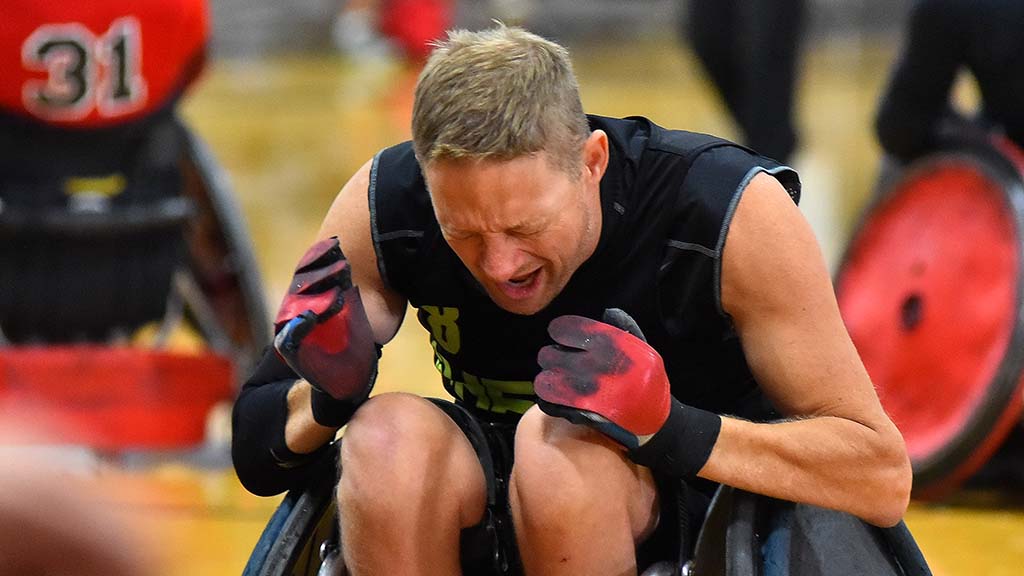 Murderball on the Muni Gym Express: Ferocious Photos of Quad Rugby
