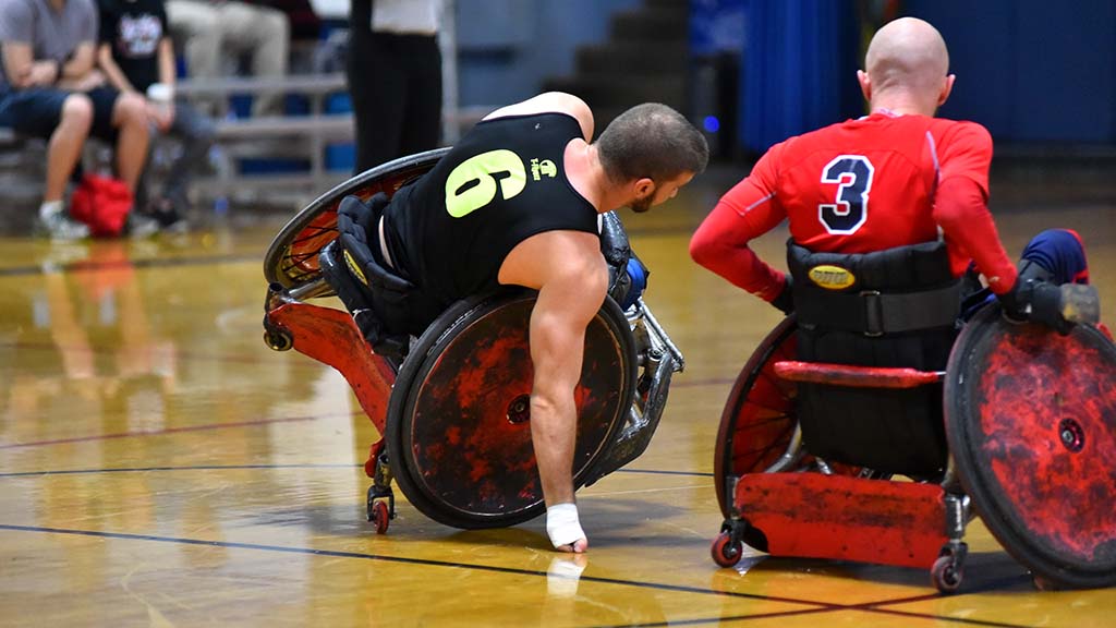 Murderball on the Muni Gym Express: Ferocious Photos of Quad Rugby