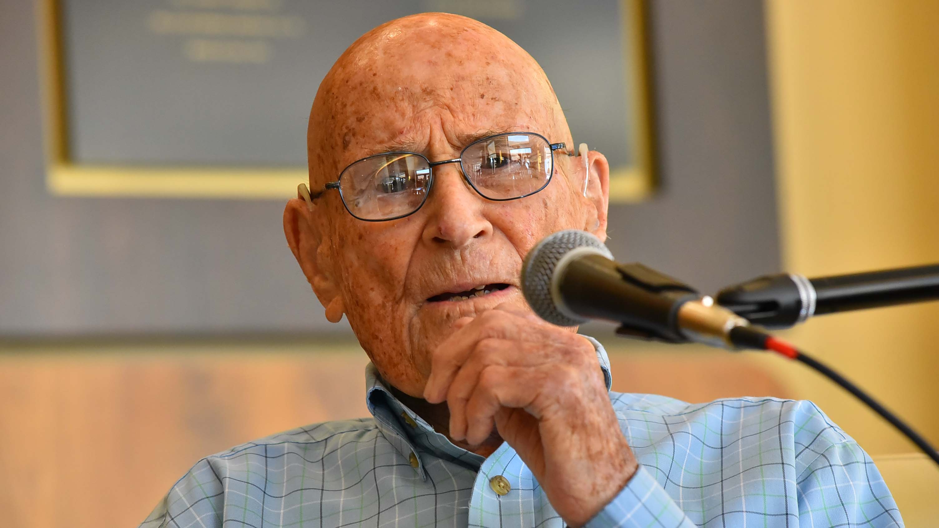 'Never too Late': Bill Vogt at Age 105 Finally Claims SDSU Diploma