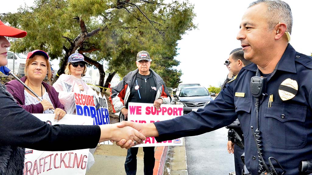 'Go Back to Europe': Dueling Demands as Protests Face Off Near Border ...