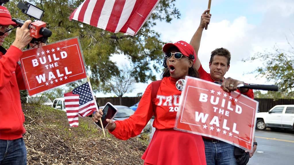 'Go Back to Europe': Dueling Demands as Protests Face Off Near Border ...