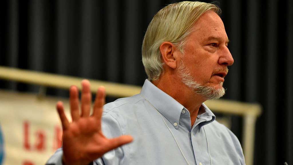 Ted Leitner at 71 Reveals Blindness Fate to La Mesa Democratic Club ...