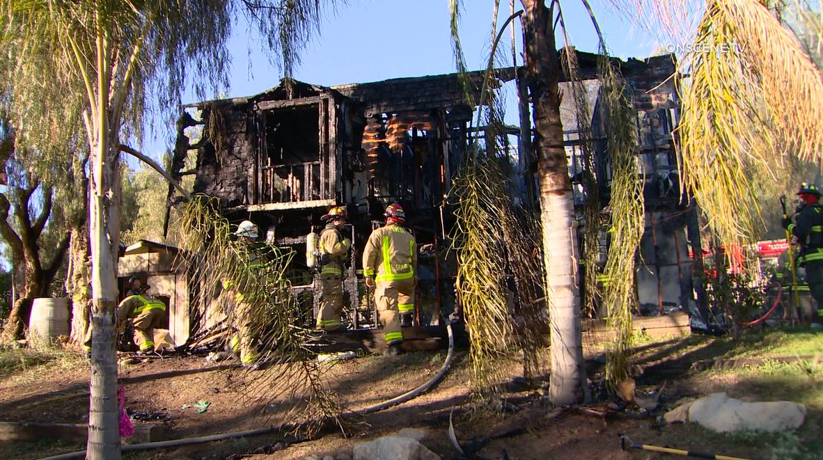 Bonsall Home Destroyed in Possible Arson Fire - Times of San Diego