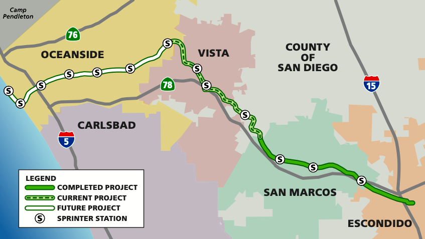 Officials Receive $12M to Complete Segment of North County's Inland ...