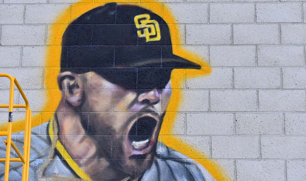 Joe Musgrove Mural at Grossmont High Immortalizes Padres No-Hitter ...