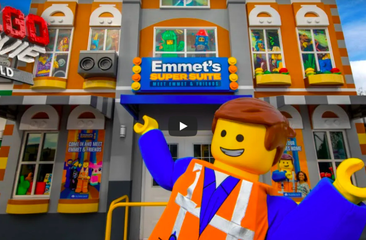 See Bricksburg Come Alive at New Lego Movie World at Legoland ...