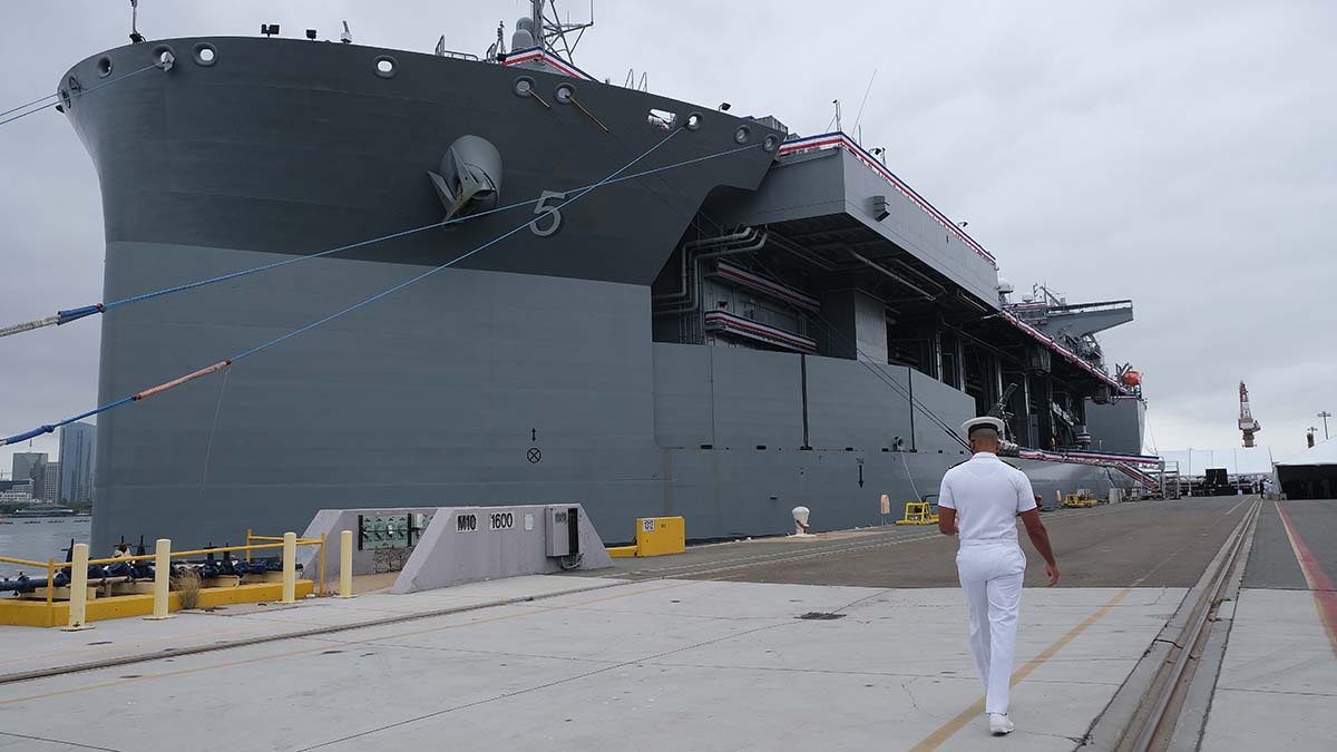 Teen Marine's 'Warrior Spirit' Saluted at Commissioning of the USS ...