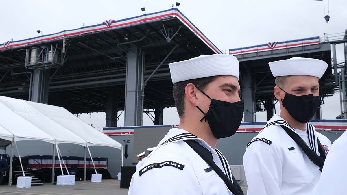 Teen Marine's 'Warrior Spirit' Saluted at Commissioning of the USS ...