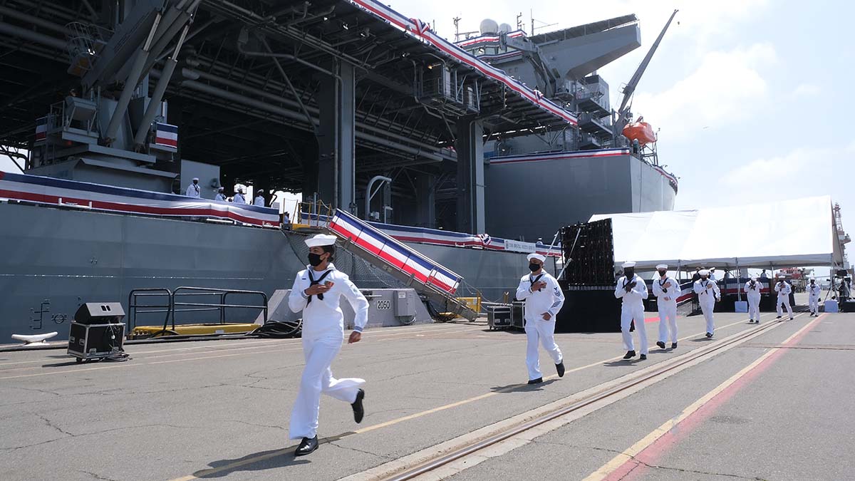 Teen Marine's 'Warrior Spirit' Saluted at Commissioning of the USS ...
