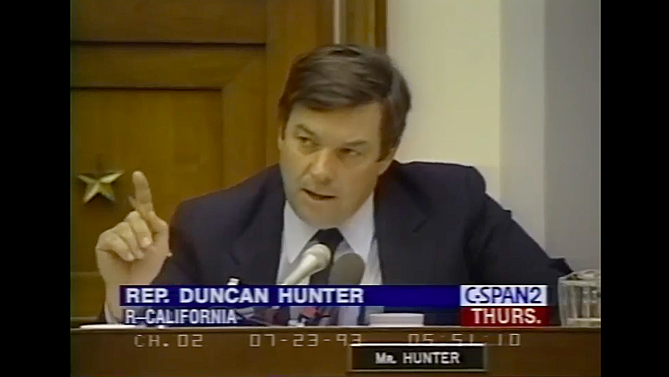 Ex-Congressman Duncan Lee Hunter Denies Liking LGBT Troops, Being 'Woke ...