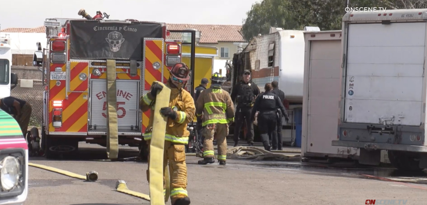 Firefighters Find Body Following Chula Vista Trailer Fire - Times of ...