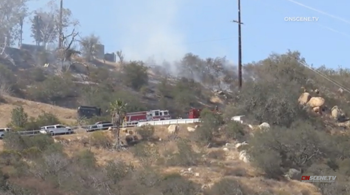 Fire Crews Make Quick Work of Blaze That Briefly Threatened Poway Homes ...