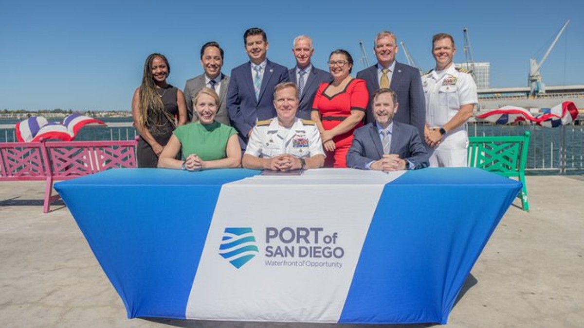 Navy and Port of San Diego Sign Agreement for Local Electrification ...
