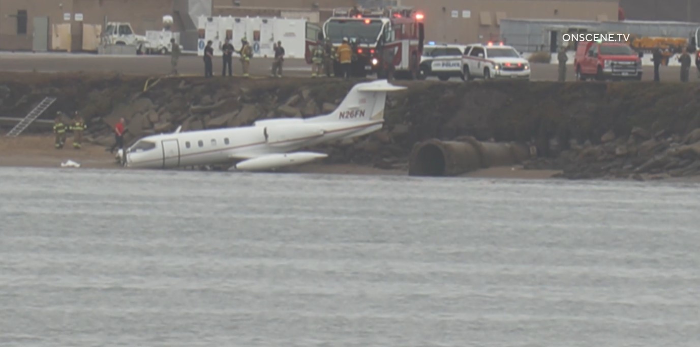 FAA Probing Crash of Corporate Jet Off Runway at NAS North Island