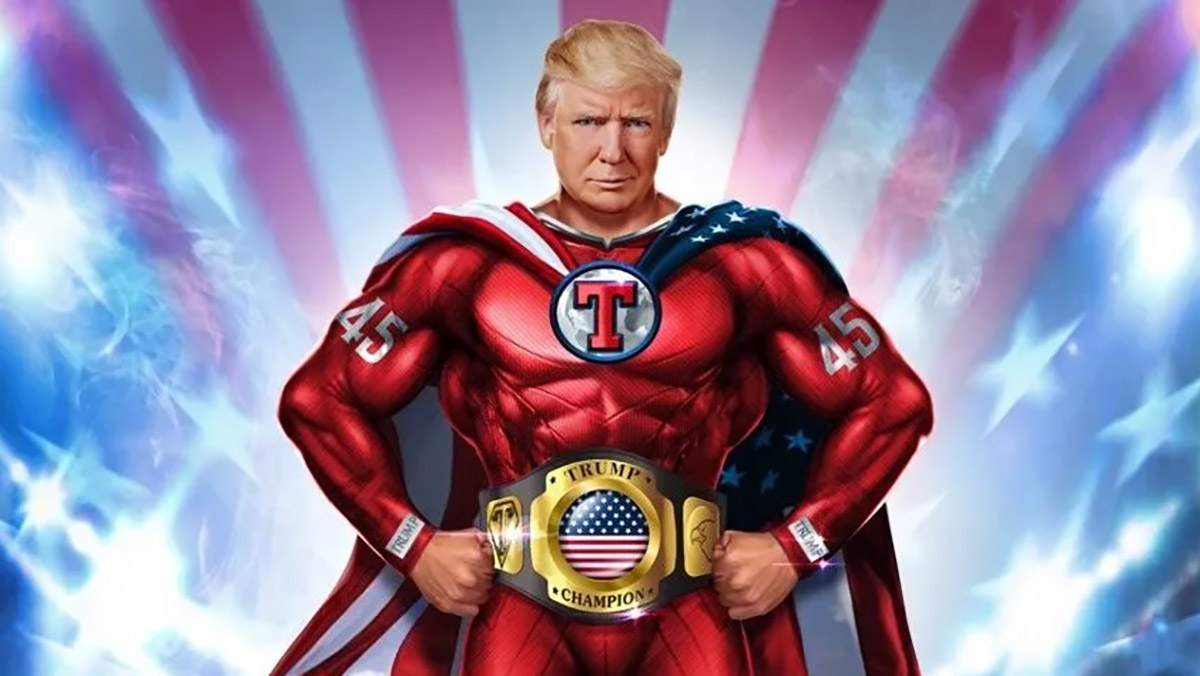 Opinion: 'Superman' Trump is Such a Card, But Where's the Bubble Gum ...