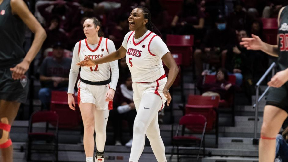 Aztecs Continue Winning Ways in Women's Hoops with Comeback Win Over ...