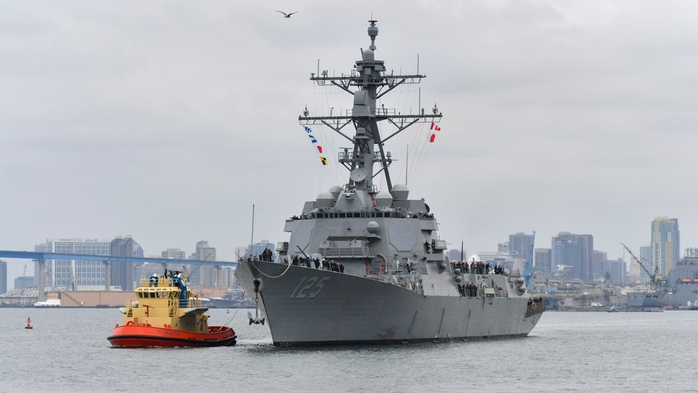 USS Jack H. Lucas, Navy's Newest Guided-Missile Destroyer, Arrives in ...