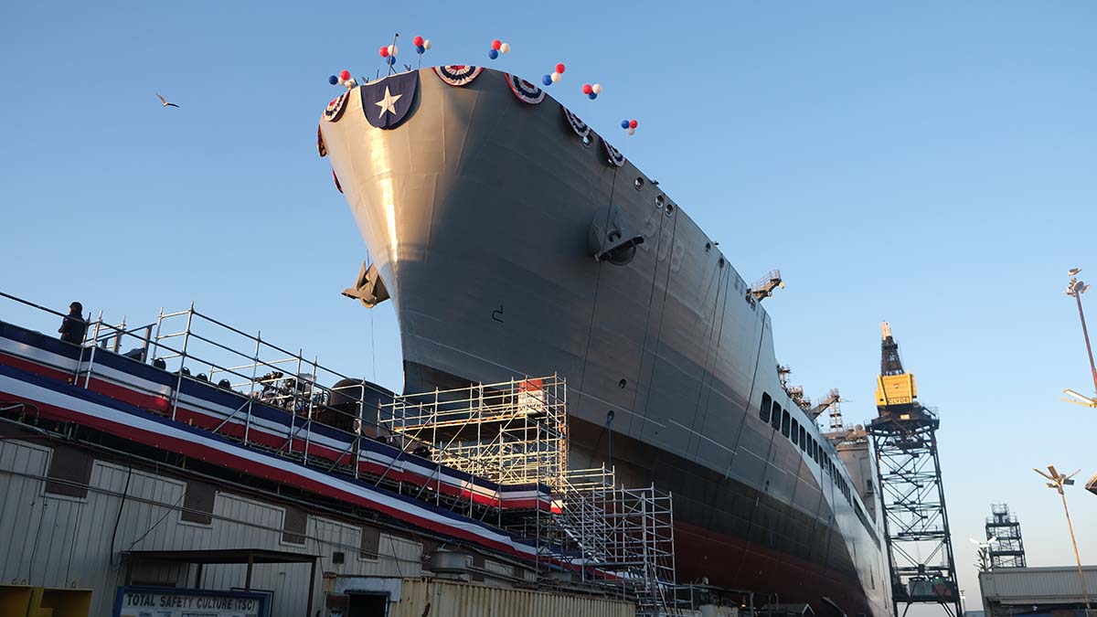 NASSCO Delivers 4th John Lewis-Class Fleet Oiler, the USNS Robert F ...