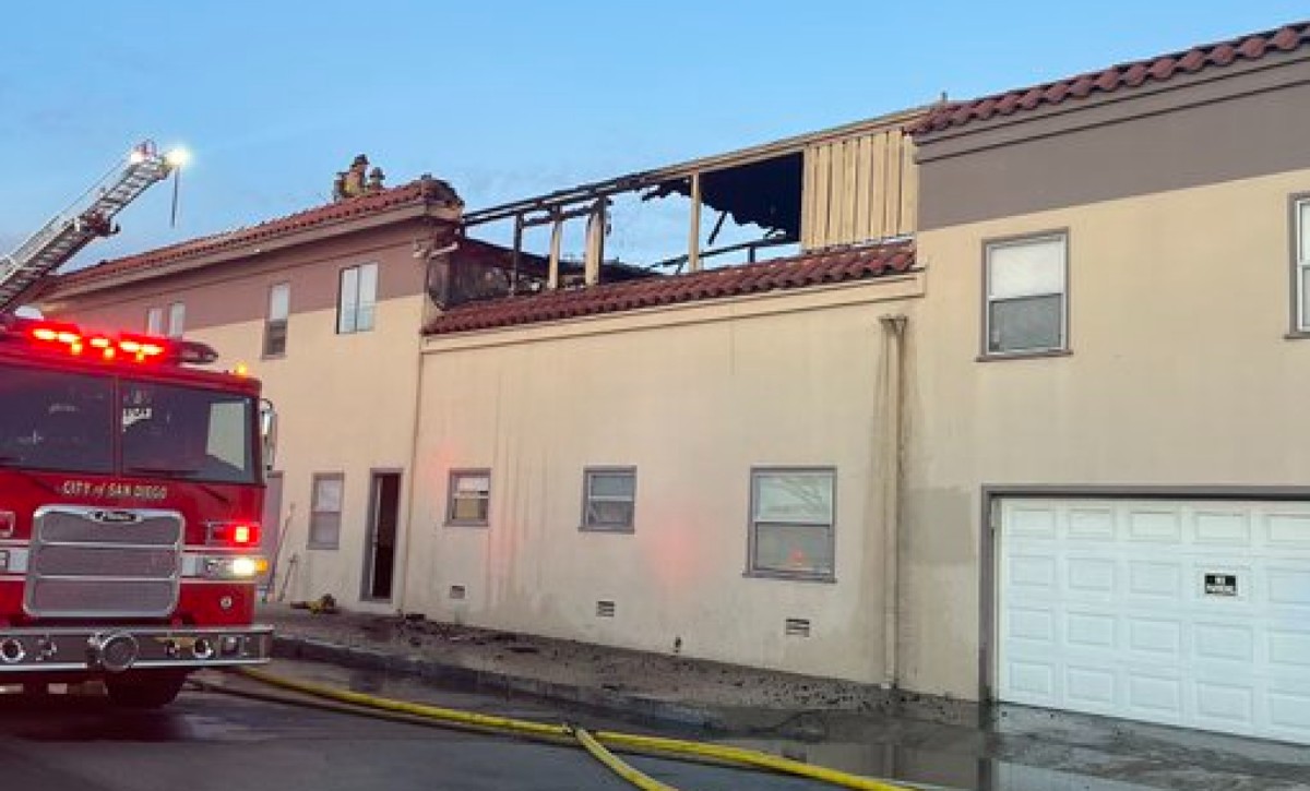 SDFD Douses Second-Alarm Fire at Building in Grant Hill Neighborhood ...