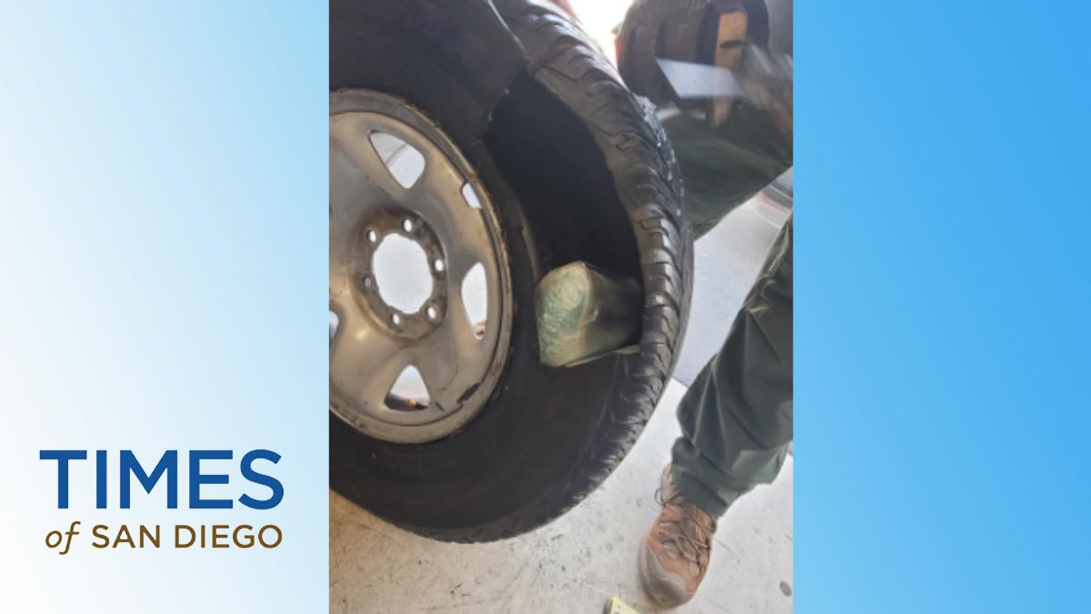 Border Patrol Canine Sniffs Out 38 Pounds of Fentanyl Hidden in Spare ...