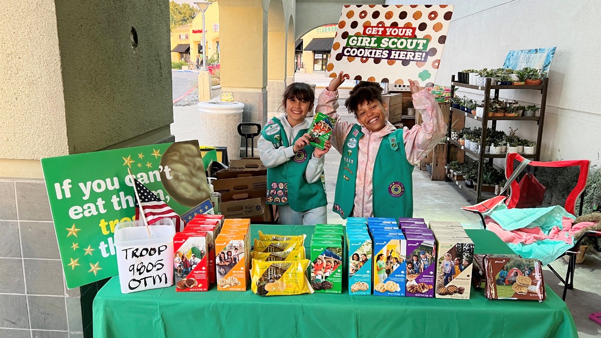 San Diego, Imperial County Girl Scouts Set up Booths as Annual Cookie ...