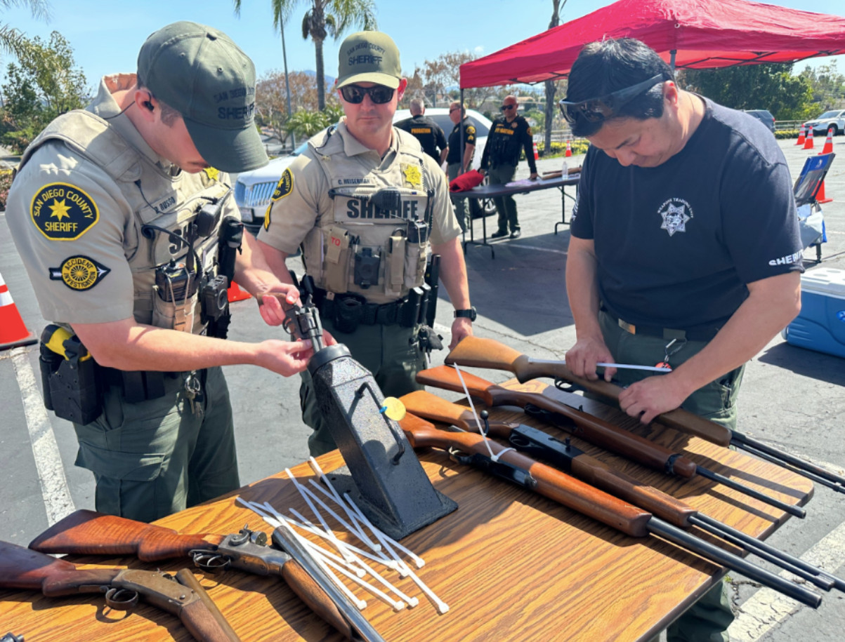 Public Turns in Dozens of Unwanted Weapons at East County Sheriff's ...