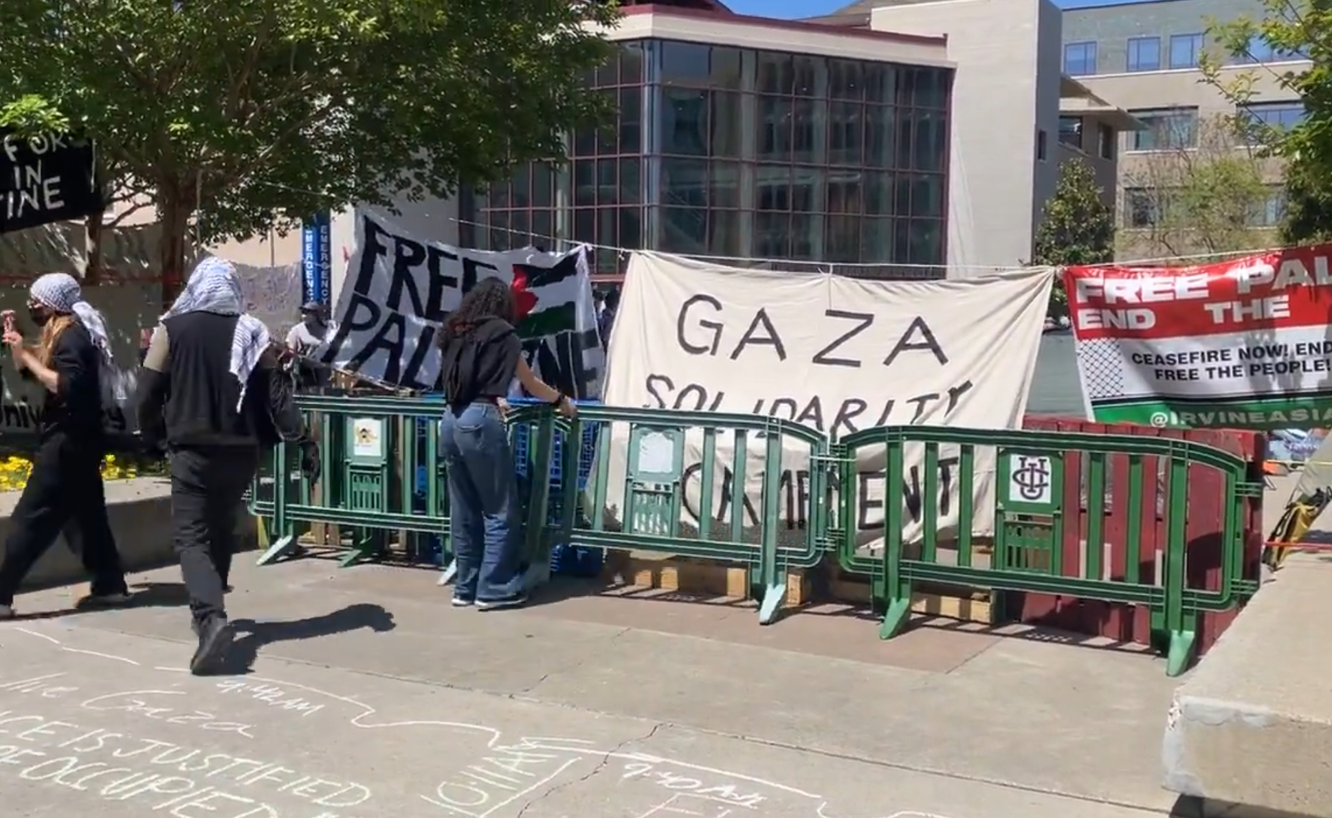 UC Irvine Joins Other Campuses Nationwide with Pro-Palestinian Encampment