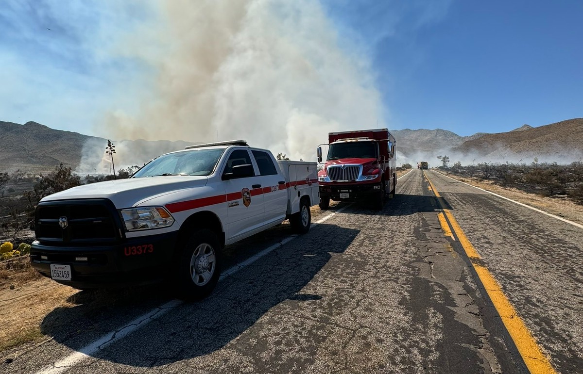 187-Acre Wildfire in Anza-Borrego Desert State Park Now 50% Contained ...