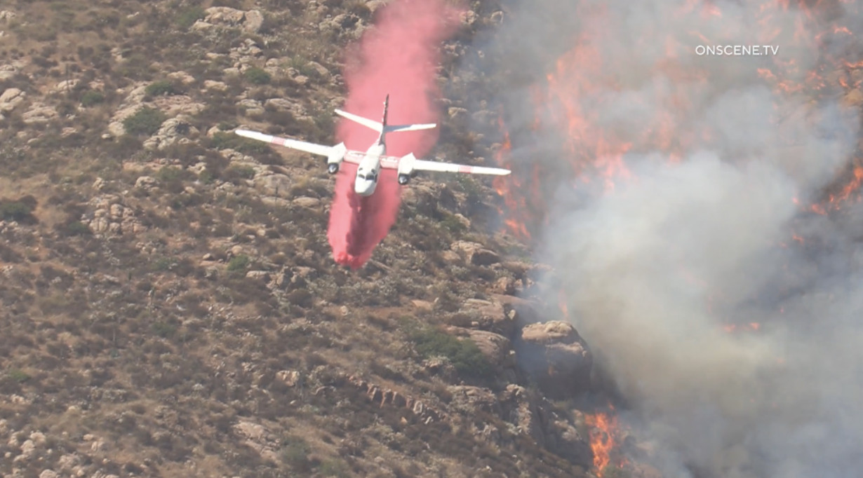 Firefighters Continue to Make Progress on Containing Otay Mesa ...