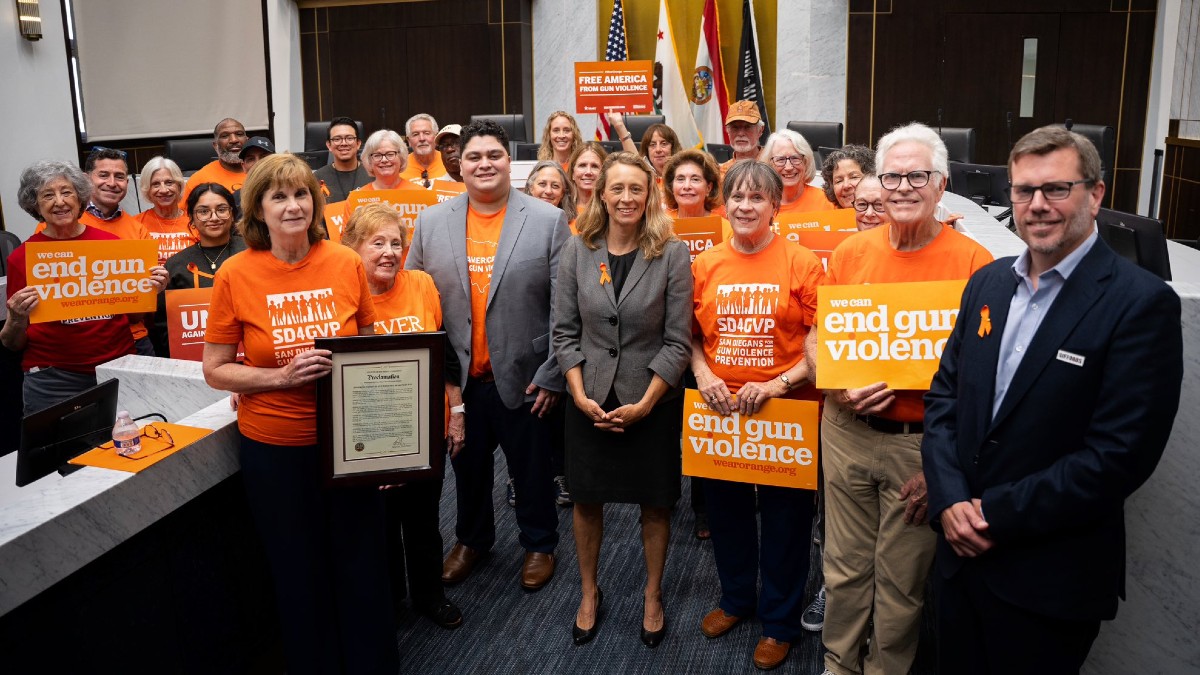 Supervisor Lawson-Remer Kicks Off Wear Orange Campaign to Prevent Gun ...