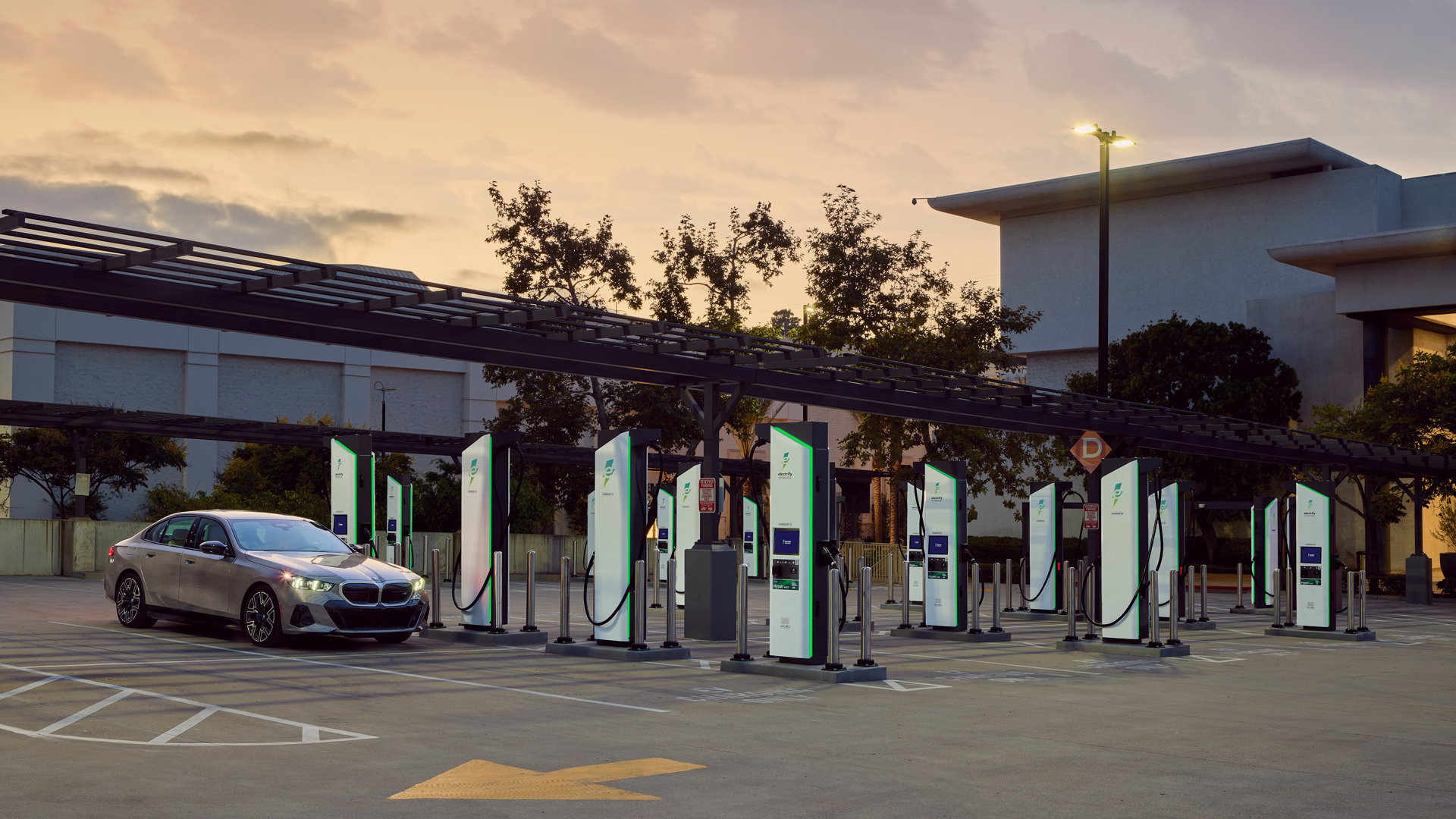 Electrify America Opens EV Charging Station at Fashion Valley Mall