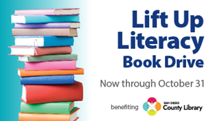 SDCCU Lift Up Literacy Book Drive Collecting Books to Support Local ...