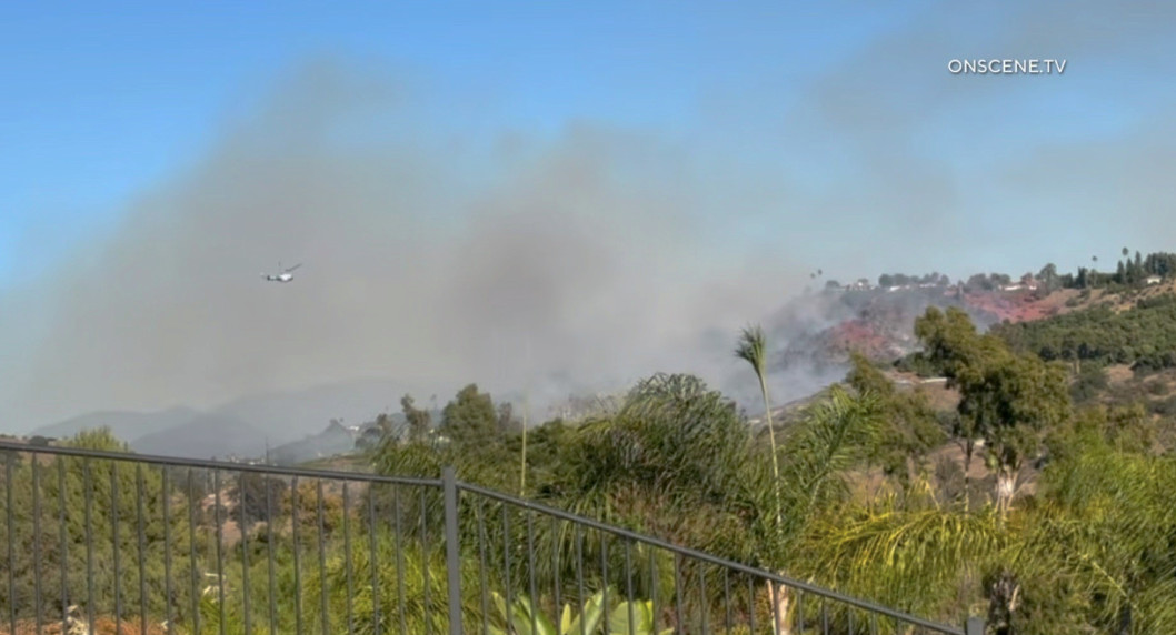 Evacuation Orders Lifted, Allowing Residents Who Fled Fire Near Bonsall ...
