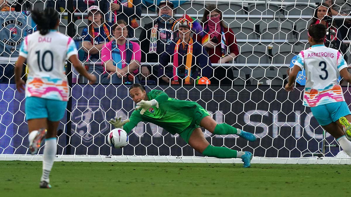 Goalkeeper Kailen Sheridan records 40th NWSL career shutout in 0-0 tie ...