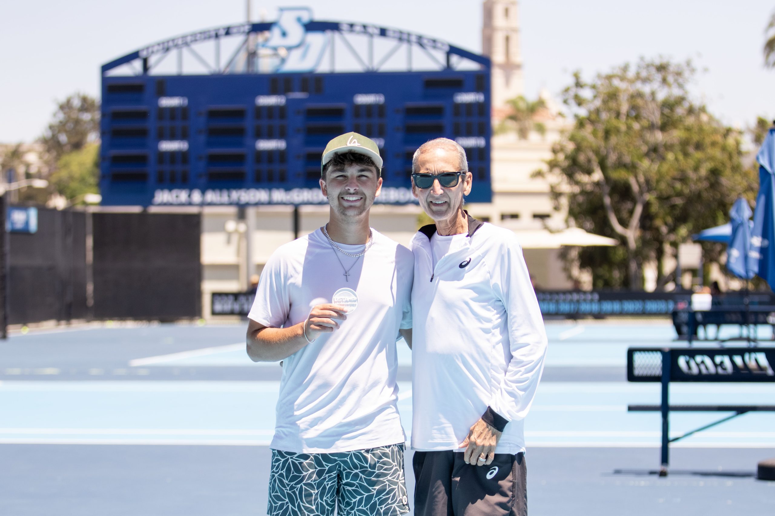 PB's Trevor Svajda’s singles title a happy Father’s Day gift