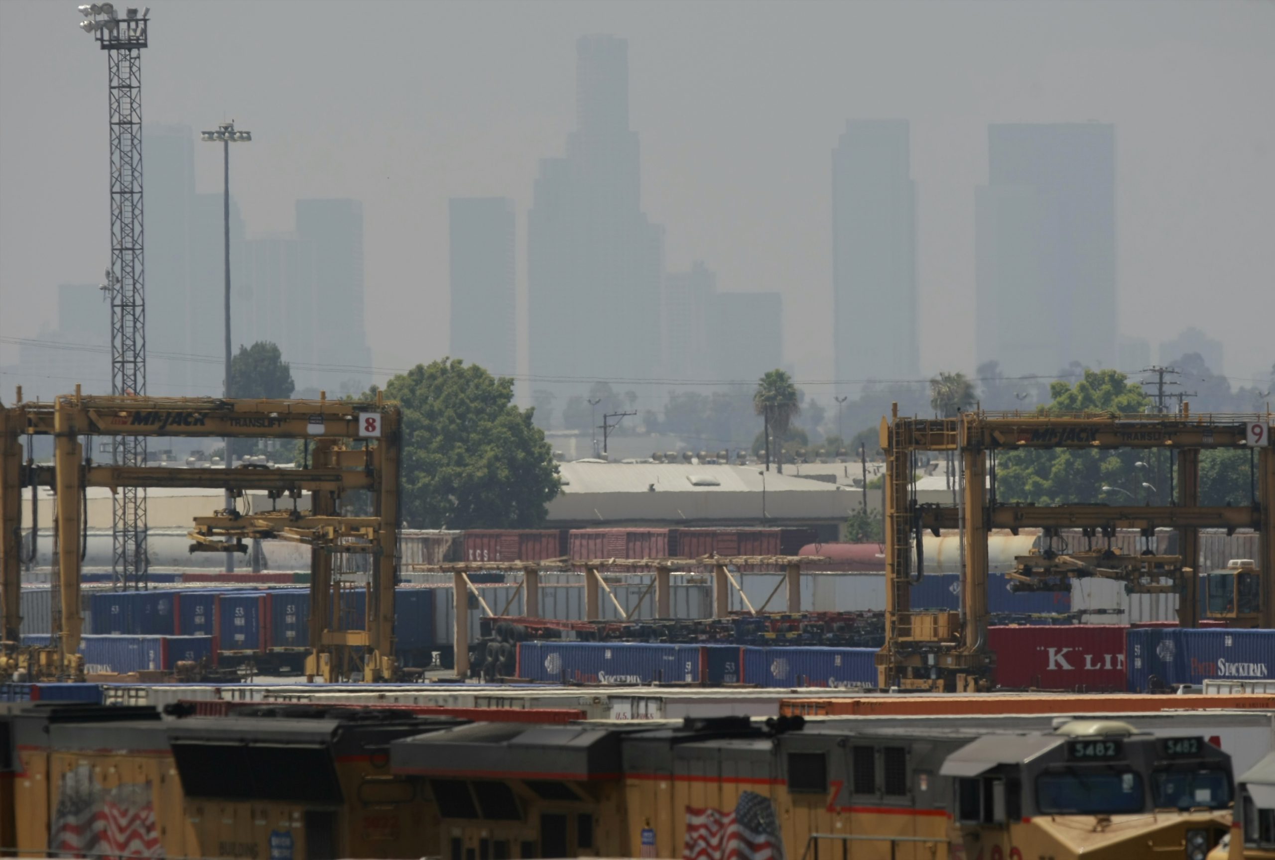 Effort to curb Southern California rail yard pollution stalls under Trump