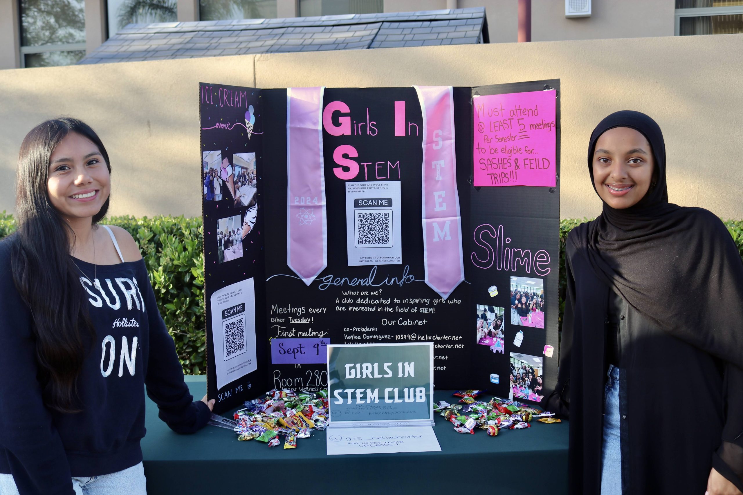 Helix’s Girls in STEM club empowers girls to reach for opportunities